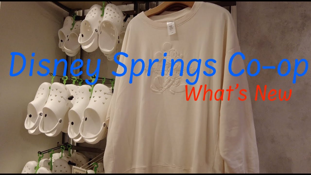 Shopping Disney Springs Co-op ! New Merchandise ! - YouTube