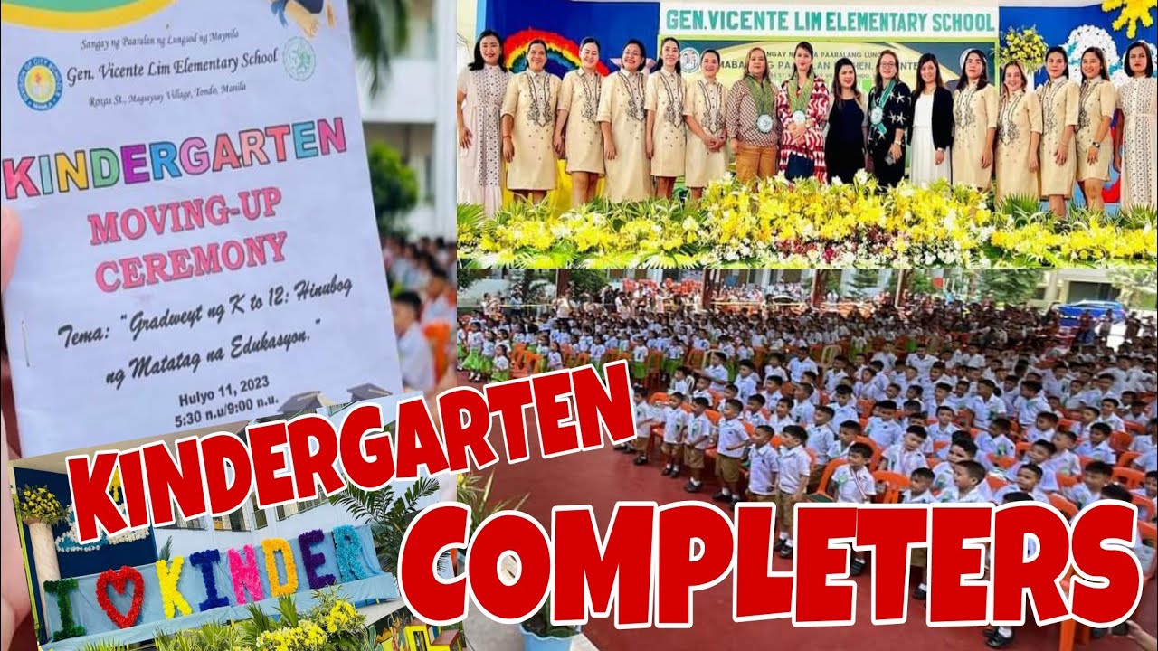 KINDERGARTEN MOVING UP CEREMONY | COMPLETERS | VLIM | TITSER DIG - YouTube