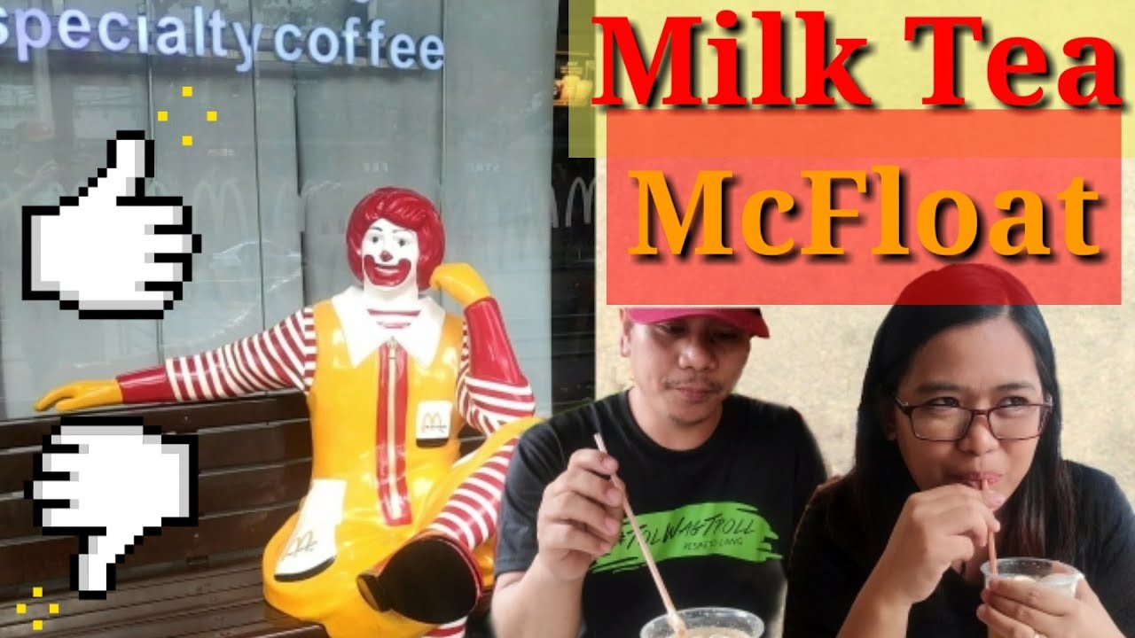 Milk Tea McFloat | New from McDonalds | The Kits - YouTube