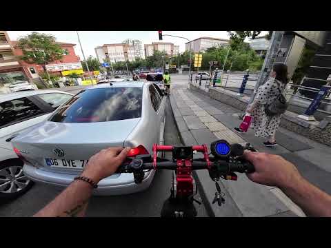 Elektrikli scooter onvo rx8 Ankara, Etlik, Yenimahalle, Millet bahçesi turu