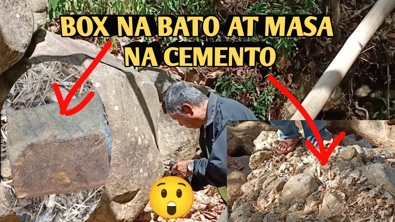ISANG BOX NA BATO AT MASA NA CEMENTO ANG AMING NADISKUBRE - YouTube