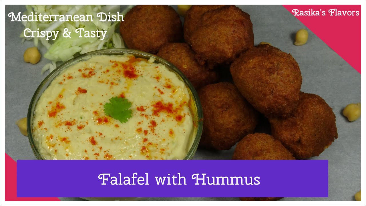 Protein Recipe- Chickpea Chutney | Falafel with Hummus | Falafel with ...