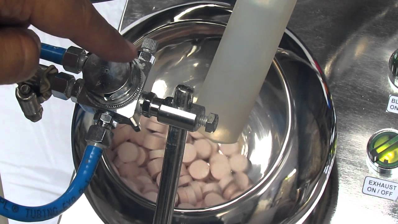 COATING PAN LAB MODEL - YouTube