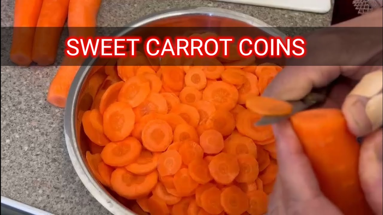 Sweet Carrot Coins #pakistan #pakistanfood #london - YouTube