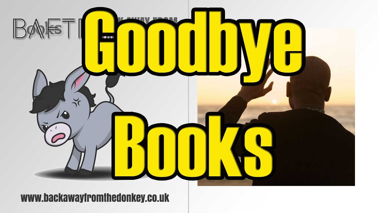 Goodbye Books: Letting Go of Books I Don't Need - YouTube