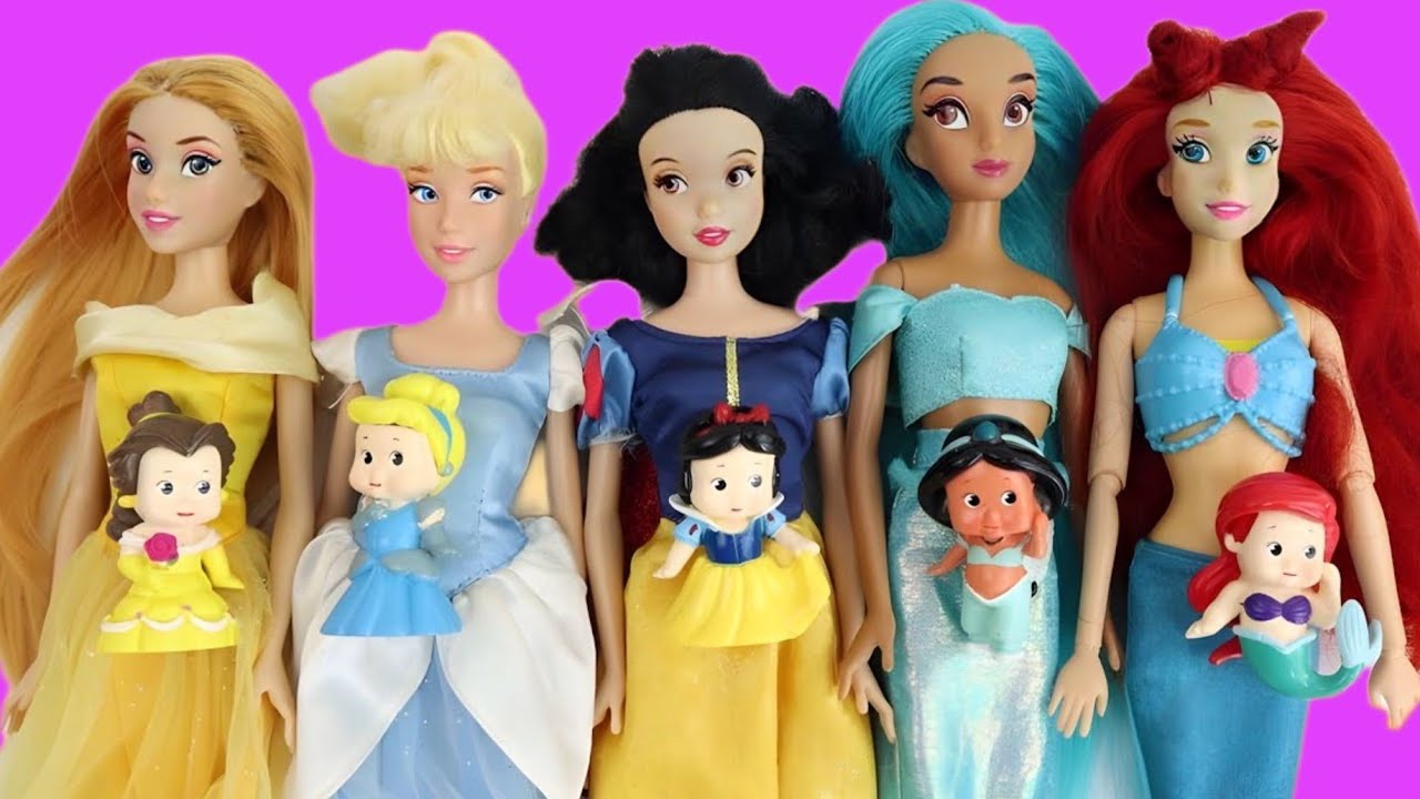 Diana and Roma had a Disney princesses Dress - Ariel, Elsa, Anna ...