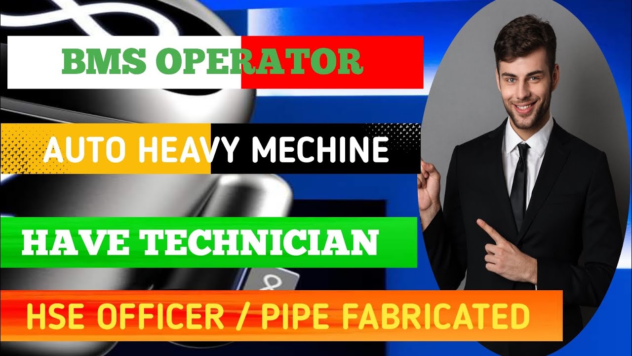 Assignment Abored Gulf Job Update #BMS #OPERATOR -#AUTO #HEAVY #MACHINE ...