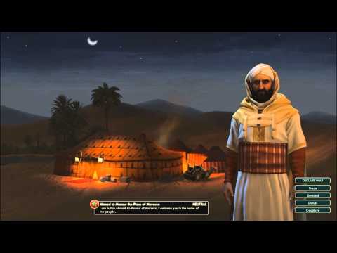 Civilization V OST | Ahmad Al-Mansur Peace Theme | Mawal Gnawi