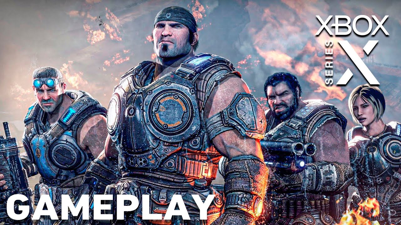 Gears of War 3 Xbox Series X Gameplay - YouTube