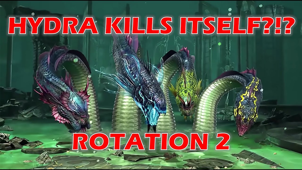 FULL AUTO! HYDRA KILLS ITSELF! (Rotation 2 - Normal) | Raid Shadow ...