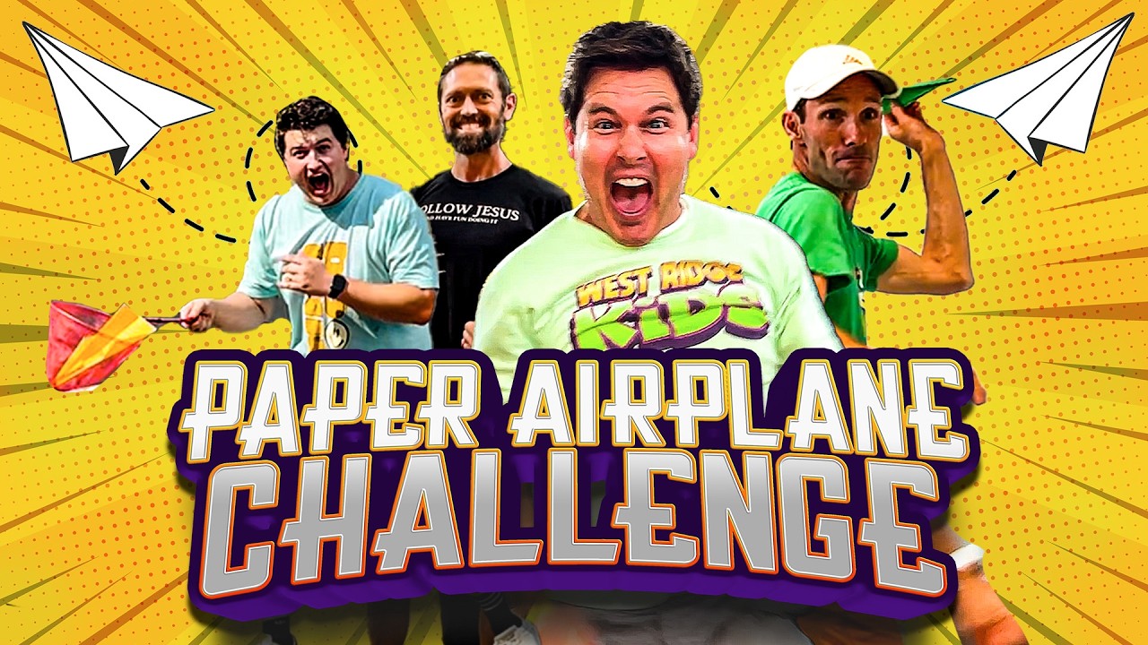 Paper Airplane Challenge - YouTube