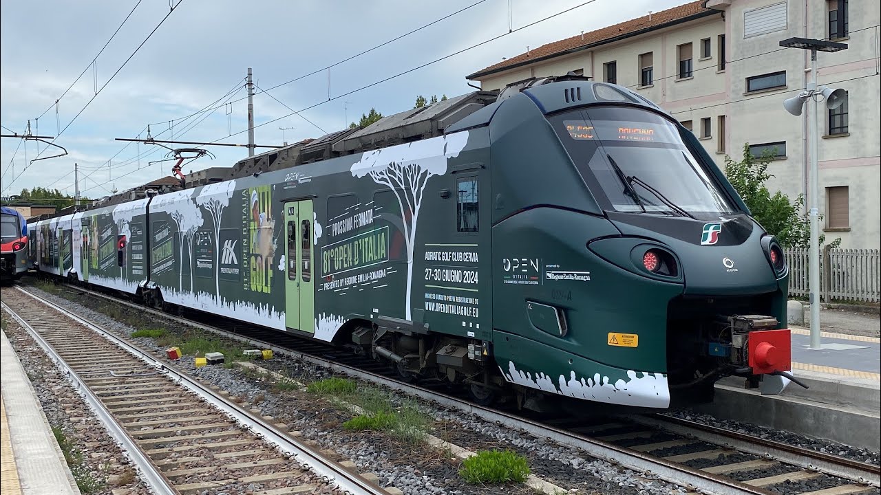 IL TRENO POP “OPEN D’ITALIA GOLF” di Trenitalia TPER! - YouTube