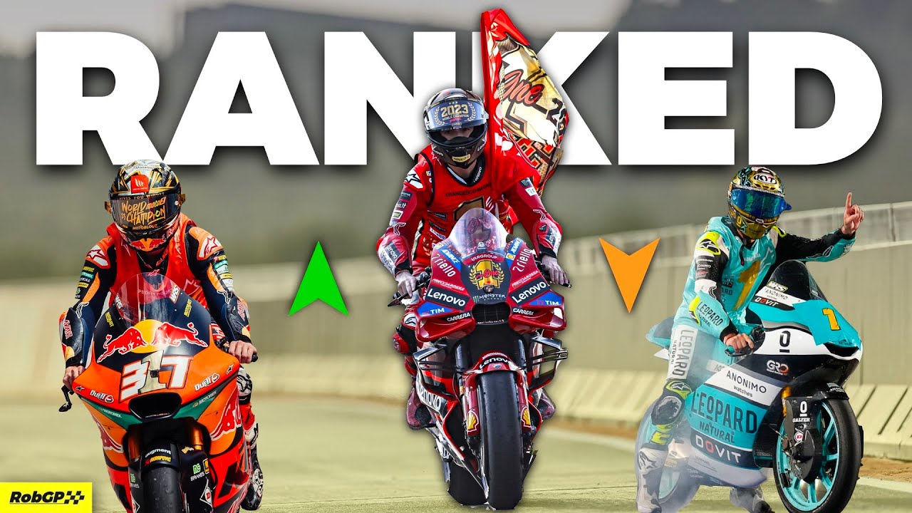 2023 MotoGP Rider Power Rankings - YouTube