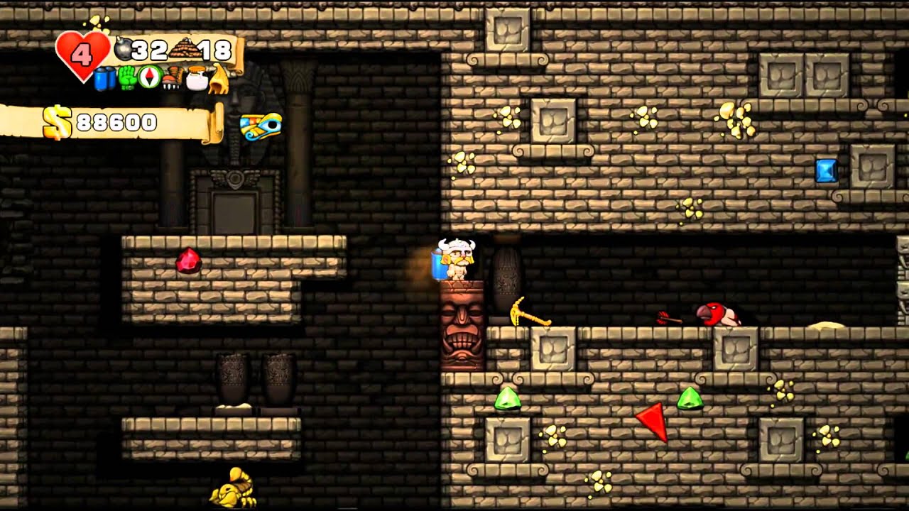 Прохождение Spelunky Часть 64 - YouTube