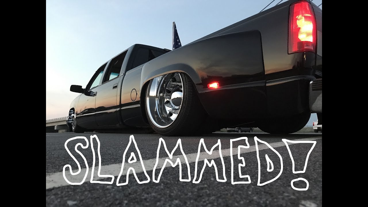 Air bagged Chevy Silverado 3500 and Nissan GTR DIFF Part 2 - YouTube
