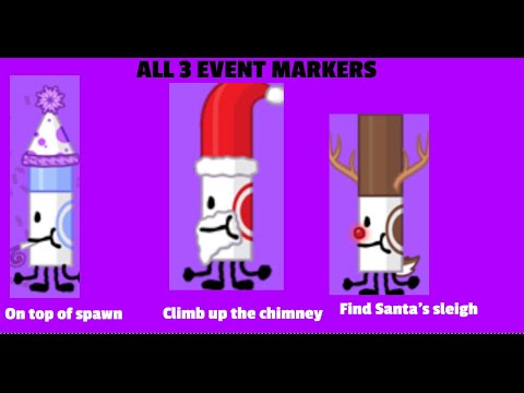 How To Get ALL 3 Event Markers In Roblox Find The Markers! - YouTube
