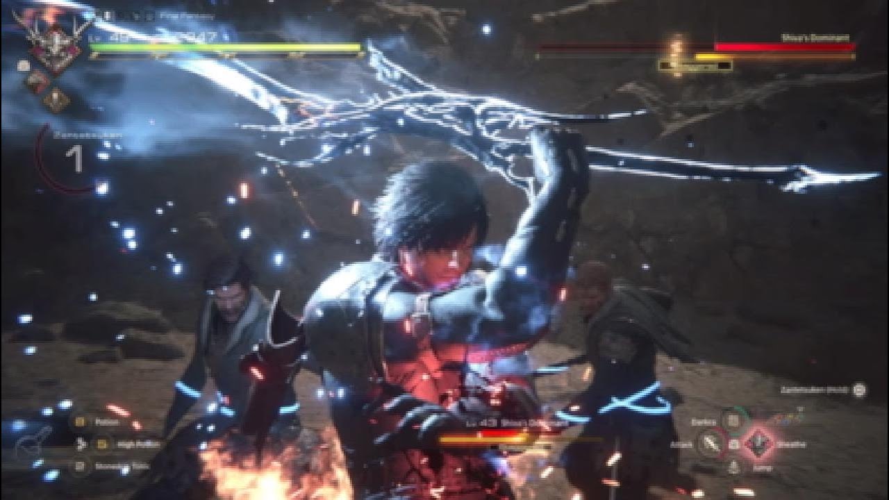 Final fantasy 16: Shiva dominant Boss Fight - Final Fantasy Mode - YouTube