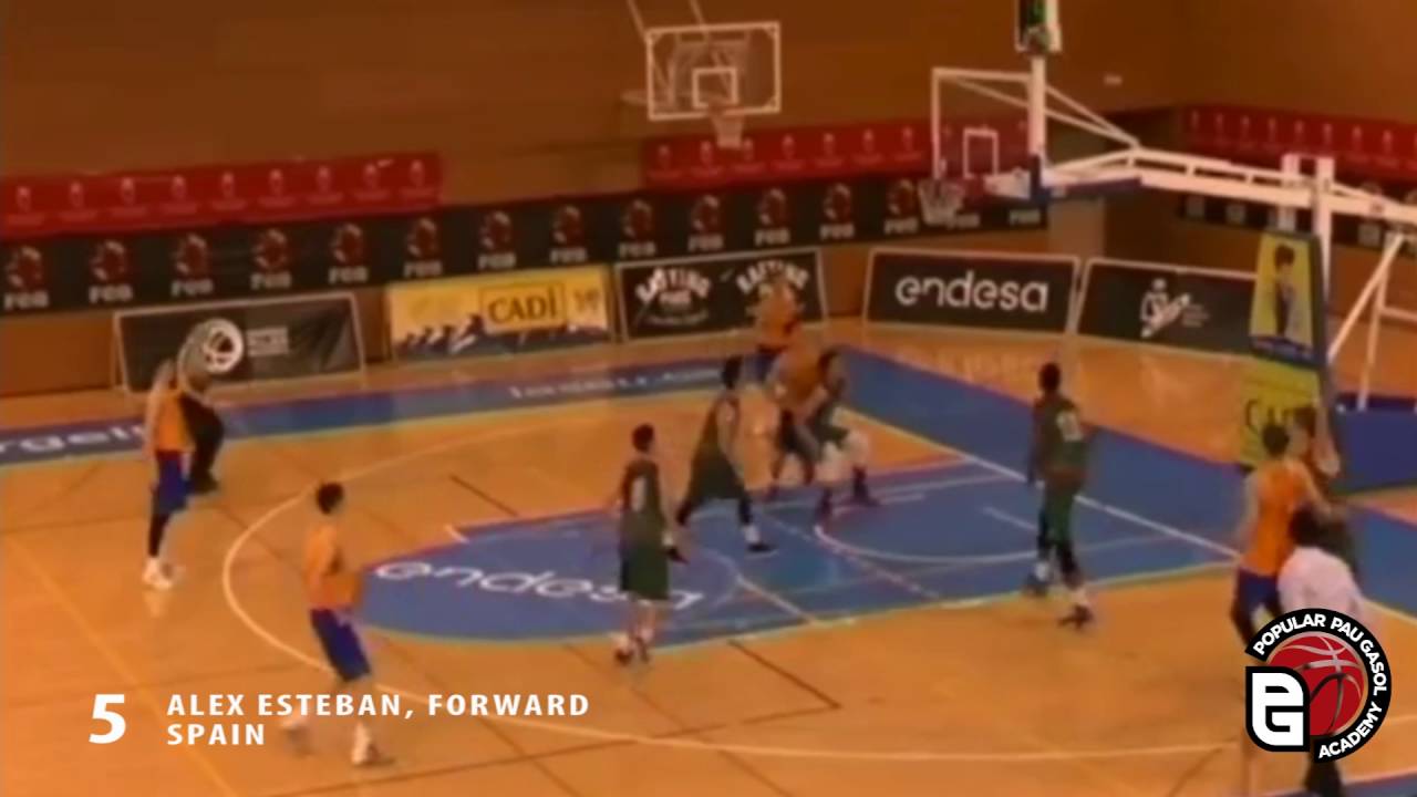 Alex Esteban / Rising Stars Popular Pau Gasol Academy - YouTube