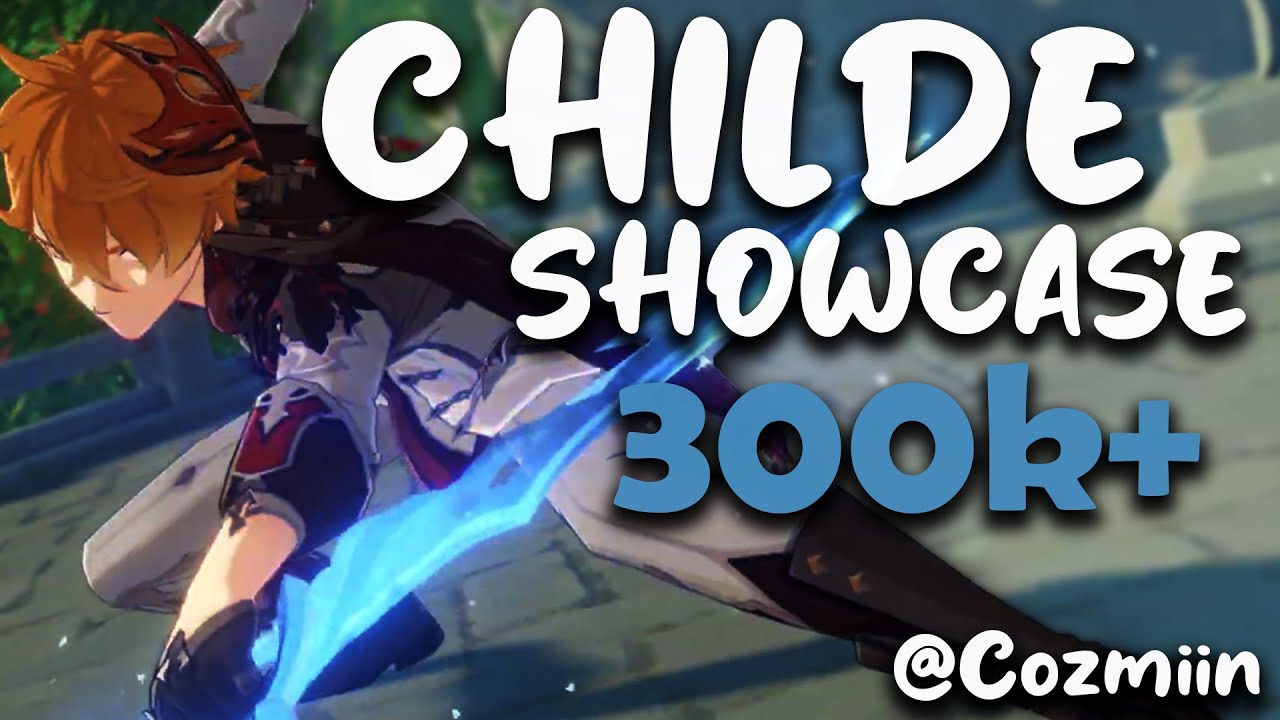 CHILDE LOVEȘTE CA UN TSUNAMI! 300K! | Childe Showcase | Genshin Impact ...