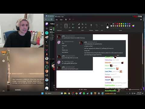 xQc pulls out the chat logs