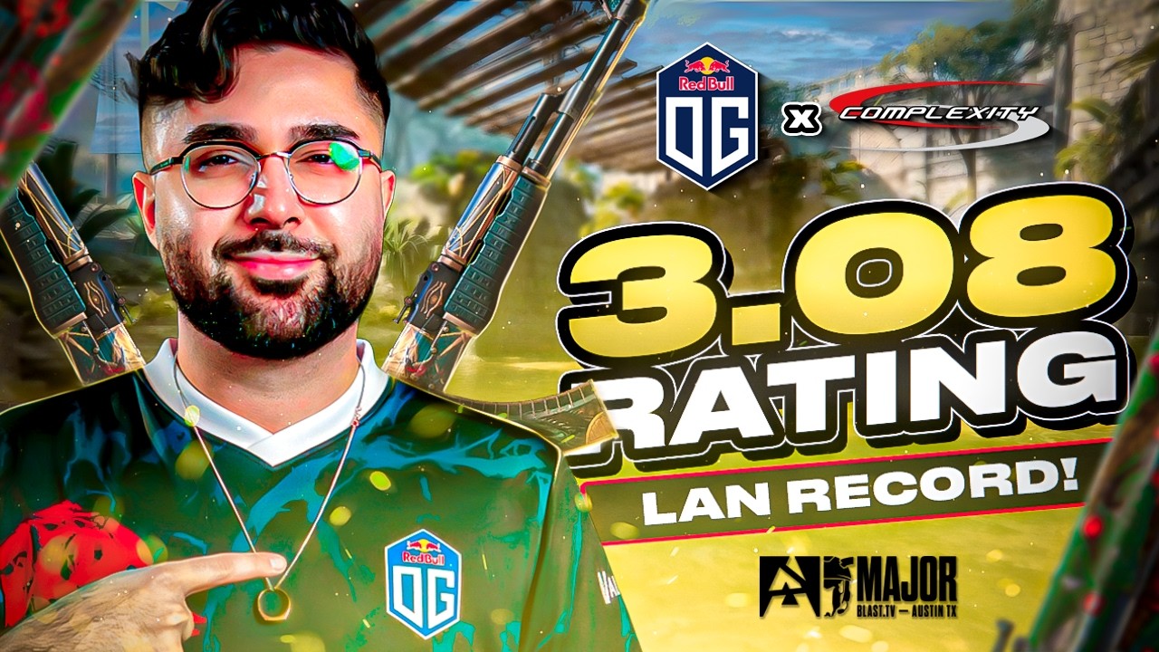 NICOODOZ BREAKS CS MAJOR RECORD vs Complexity: BLAST Austin Major 2025 ...