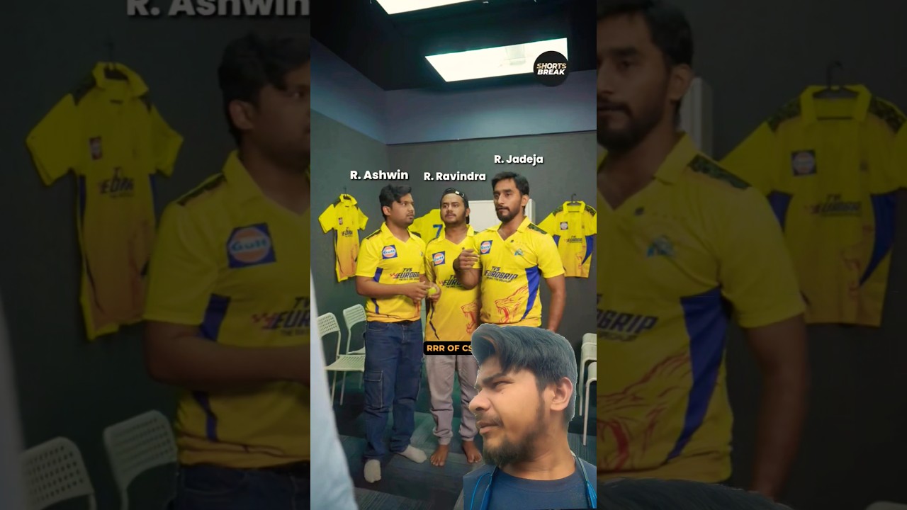 RRR OF CSK #funny #shorts - YouTube