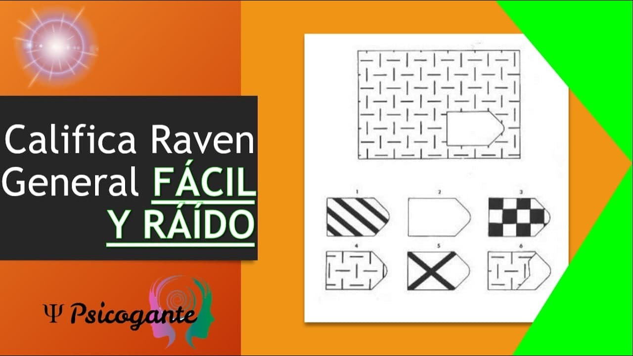 ¿Cómo calificar Raven Escala General Adultos? Explicación fácil y ...