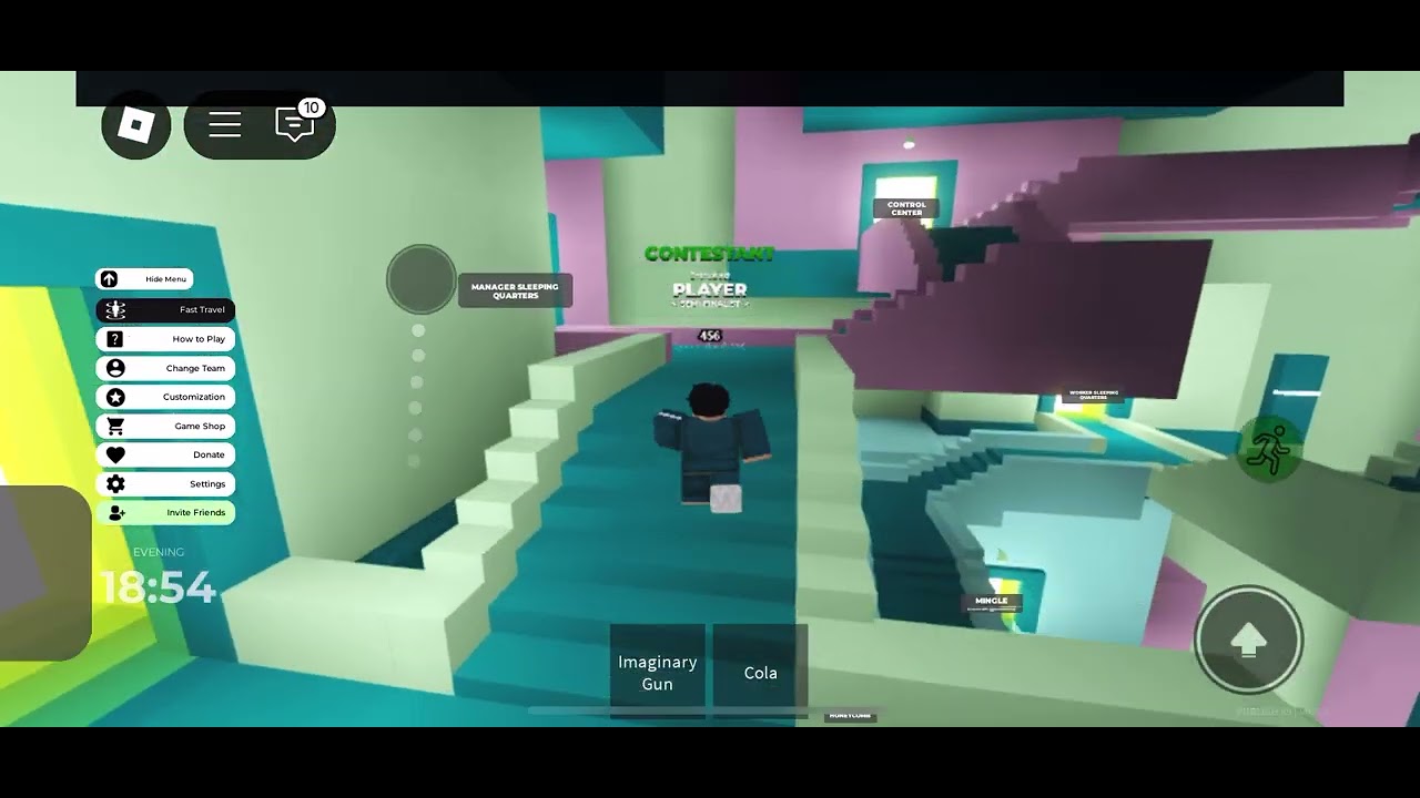 Playing squid game infinity rp Roblox - YouTube