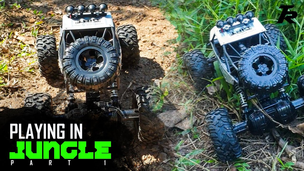 RC 4x4 Rock Crawler Playing in Jungle - Part 1 - YouTube