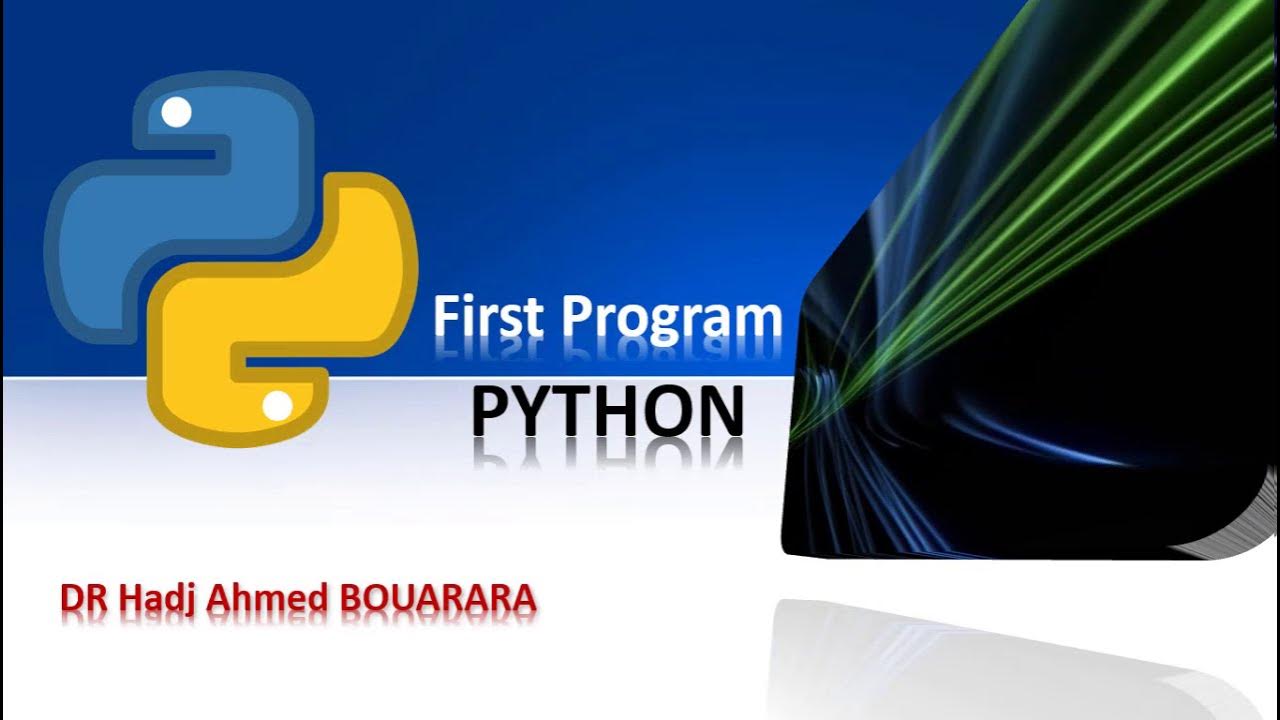 PYTHON Jupyter : First Program (hello world) - YouTube