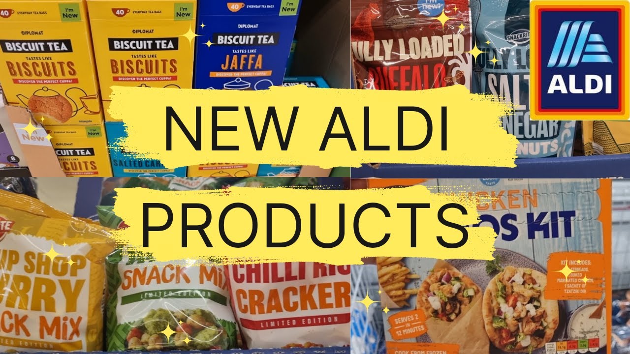 ALL NEW FOOD PRODUCTS IN ALDI ~ JUNE EDITION! - YouTube