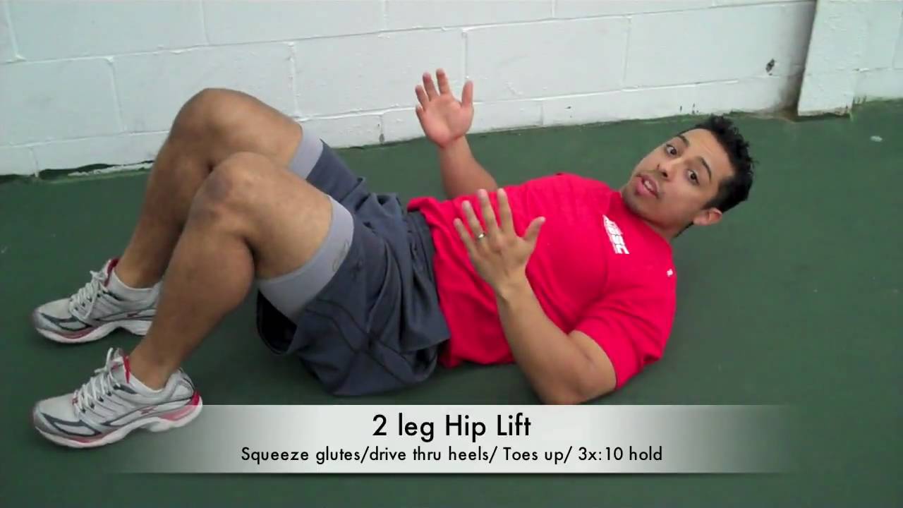 Hip Rehab Program - YouTube