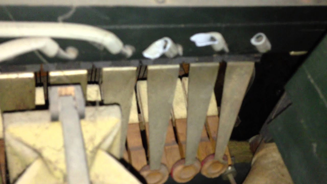 Cable Player Piano innards - YouTube