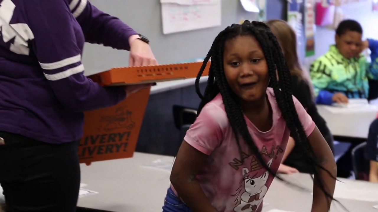 Pizza & Doughnut Party! | Baum Elementary - YouTube