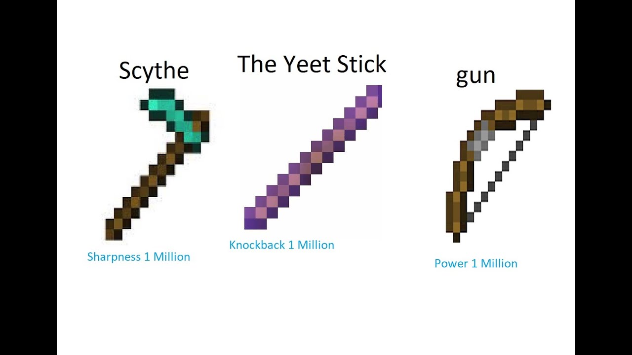 Minecraft but Yeet Stick - YouTube