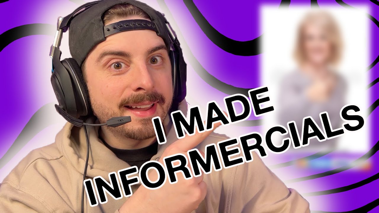 I MADE MY OWN INFOMERCIALS! - YouTube