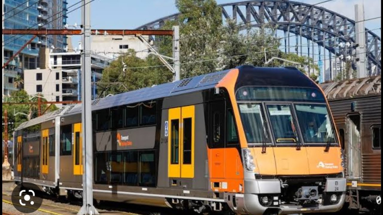 TRAIN RIDE IN AUSTRALIA -part 1🇦🇺🪃🚇🚆🚈🚉#trains#train#trainride#sydney # ...