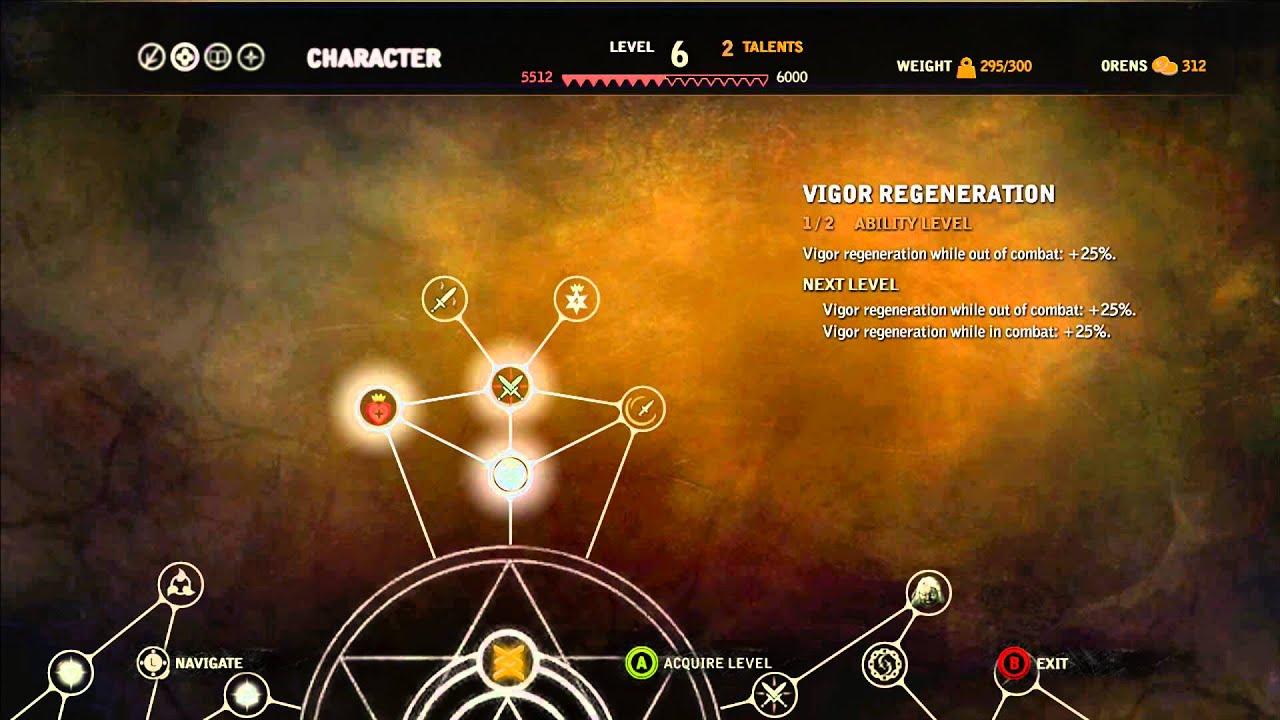 The Witcher 2: AoK EE - Training: Two Talents, Vigor Regeneration ...