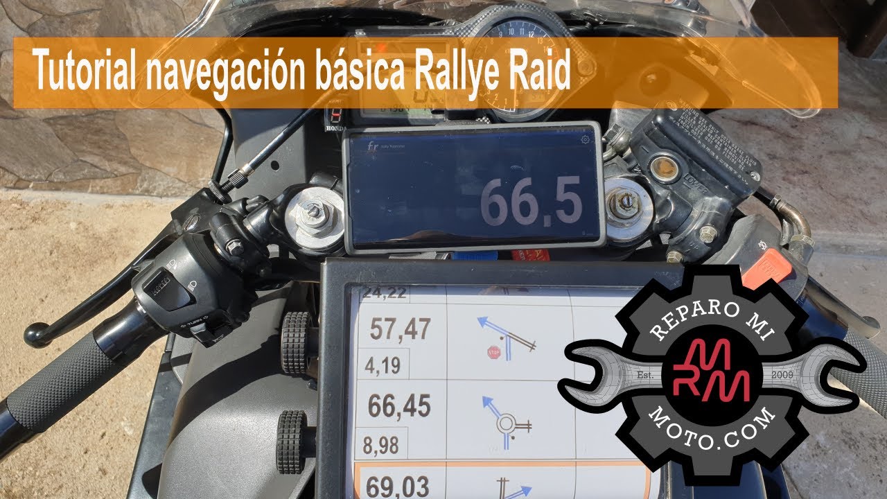 Tutorial navegación básica Rallye Raid - Ruta Navegación Roadbook con ...