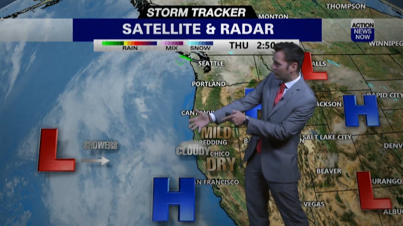 Storm Tracker Forecast: Clouds increase Thursday & showers return late ...
