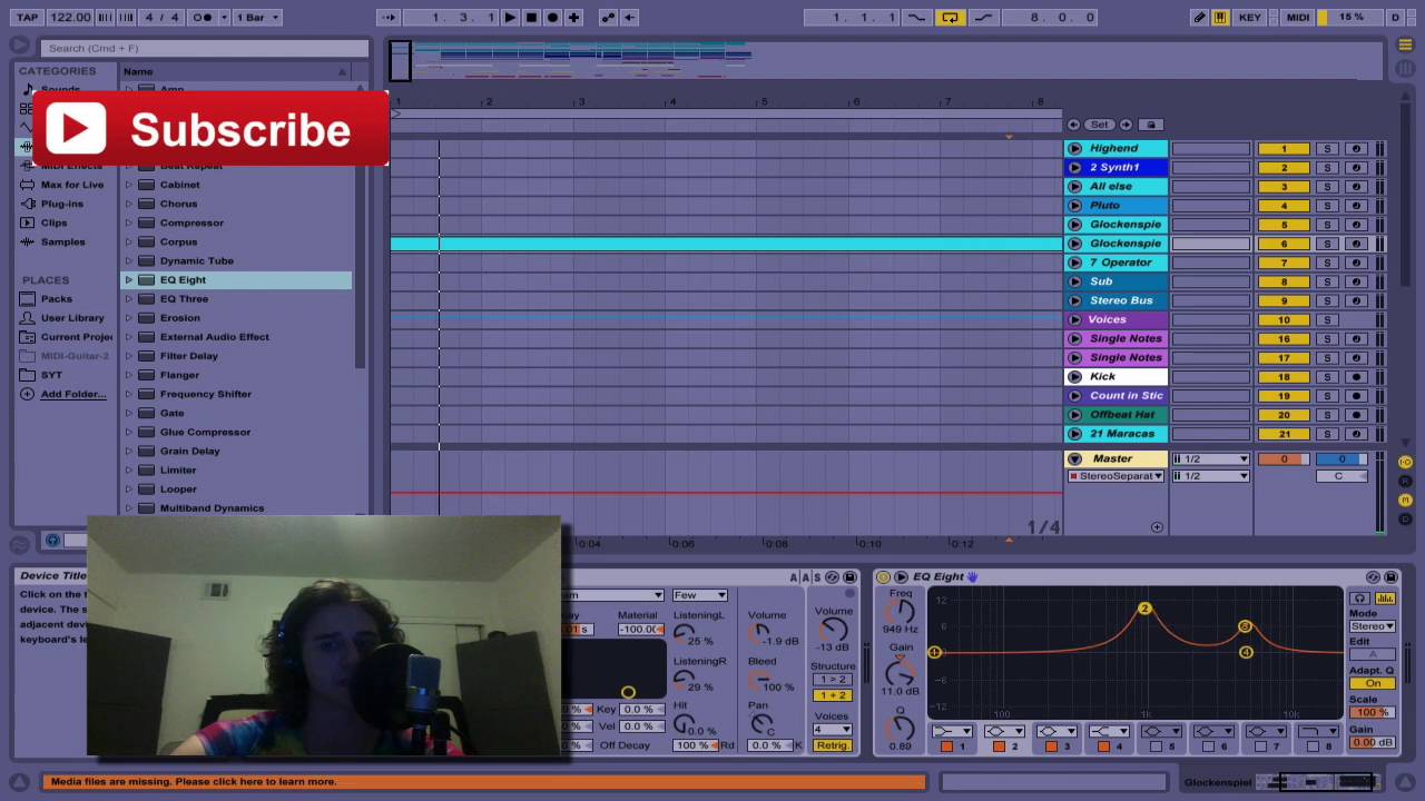 Ableton EQ8 Shortcut/Hotkey - YouTube