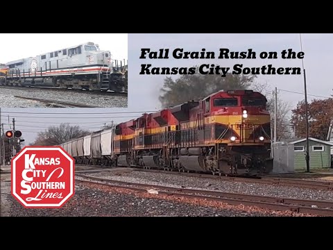 Rail action on the KCS Springfield line feat. KCS 4859, Locals, foreign ...