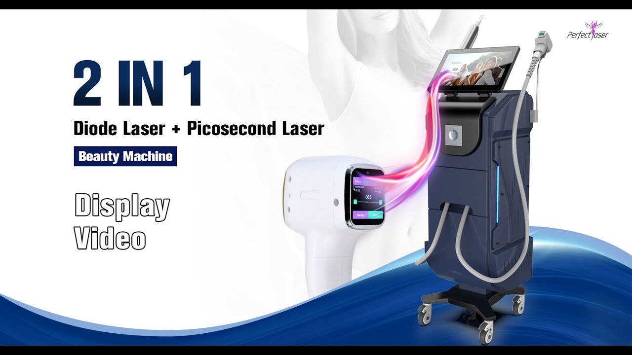 Diode Laser & Picosecond Laser Beauty Machine Dispaly Video - YouTube