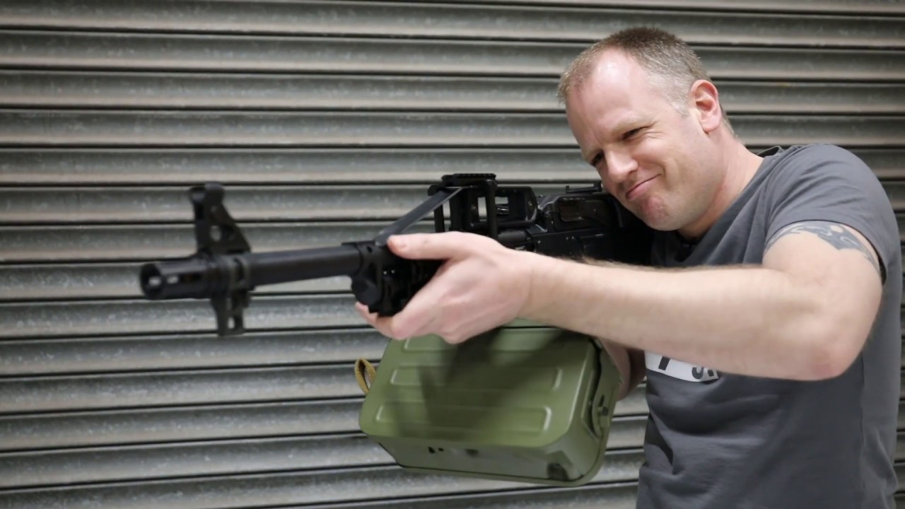 RAPTOR PKP CUSTOM BULLPUP LMG SUPPORT WEAPON - YouTube