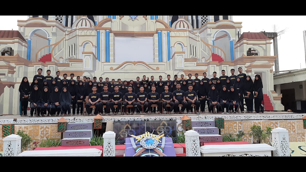 BACKGROUND PROCESS Gebyar Seni Santri | Striving Generation 605 - YouTube