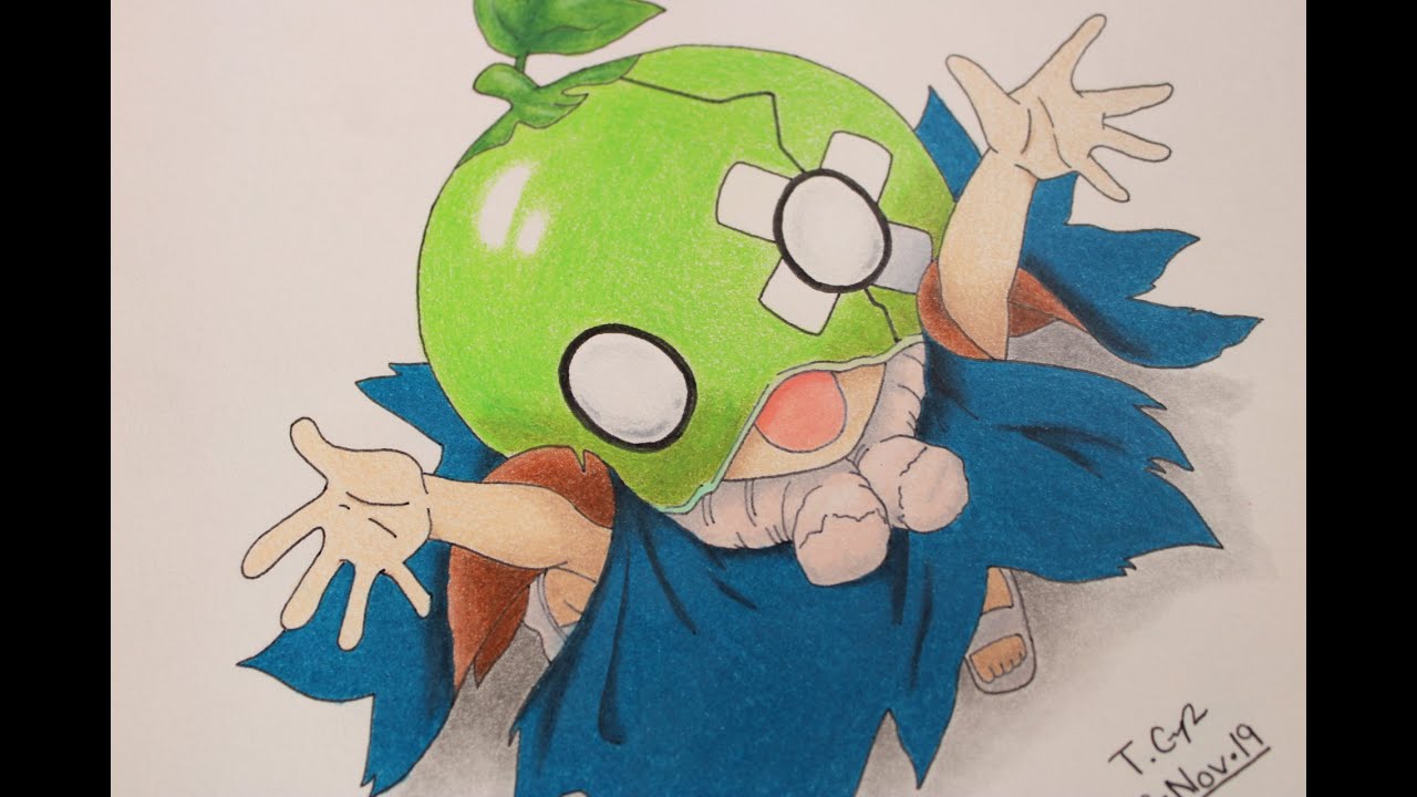 Cómo dibujar a *Suika* / Dr. Stone / Drawing Noob - YouTube