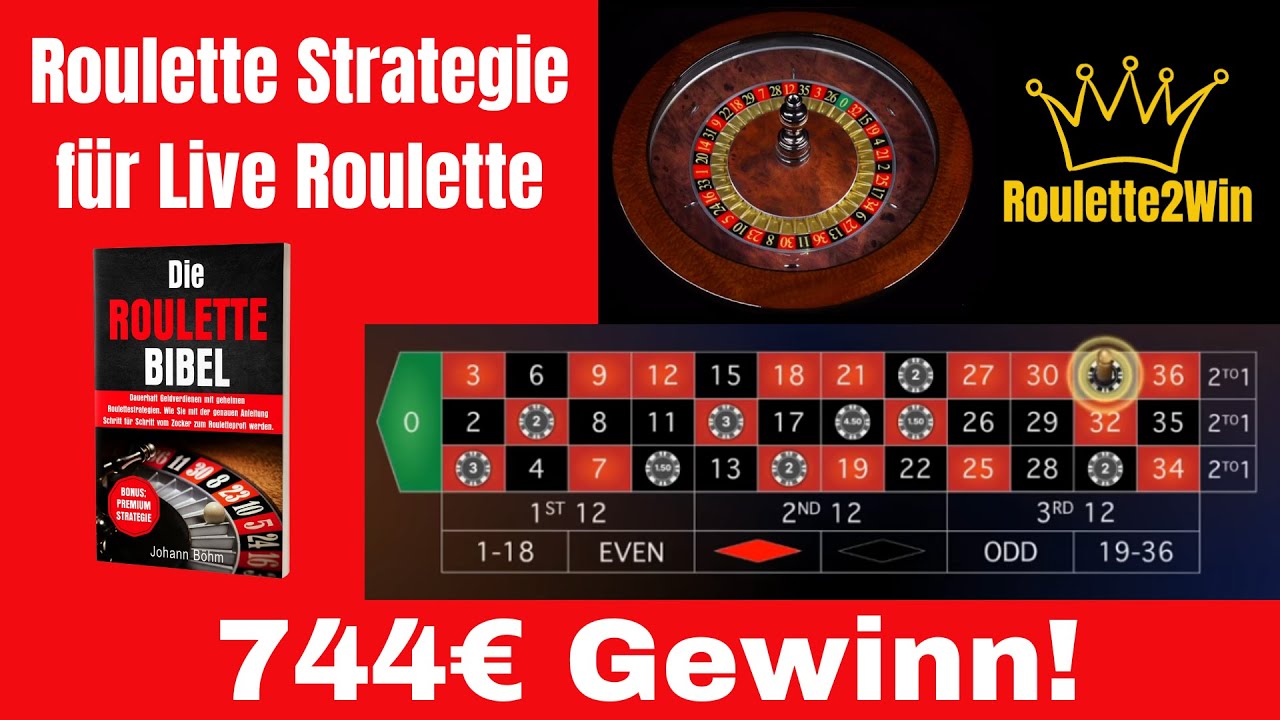 744€ mit Roulettestrategie deutsch – Live Roulette dauerhaft Geld ...