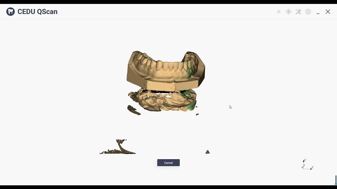 QSCAN/PRO Dental Scanner Whole jaw scan - YouTube
