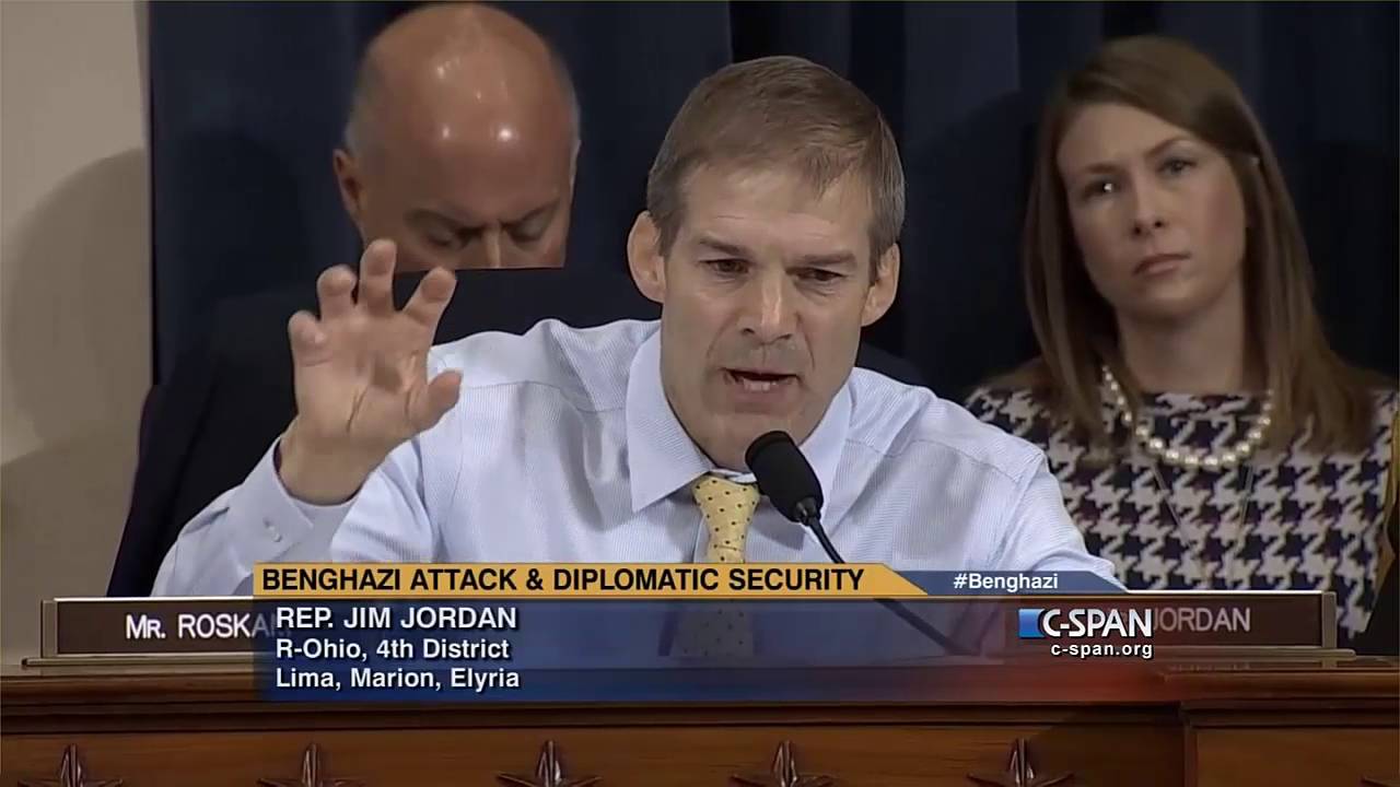 Jim Jordan grills Hillary Clinton - YouTube