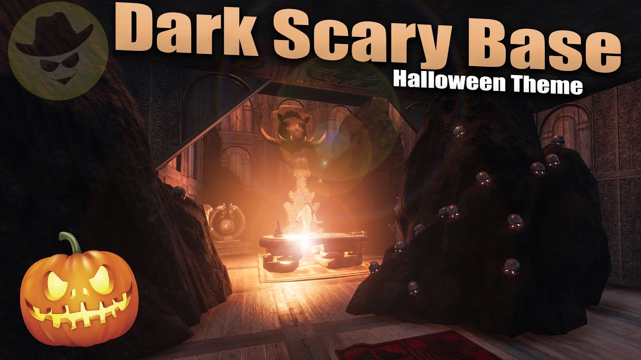 Dark Scary Base - Halloween Theme | Conan Exiles Isle of Siptah - YouTube